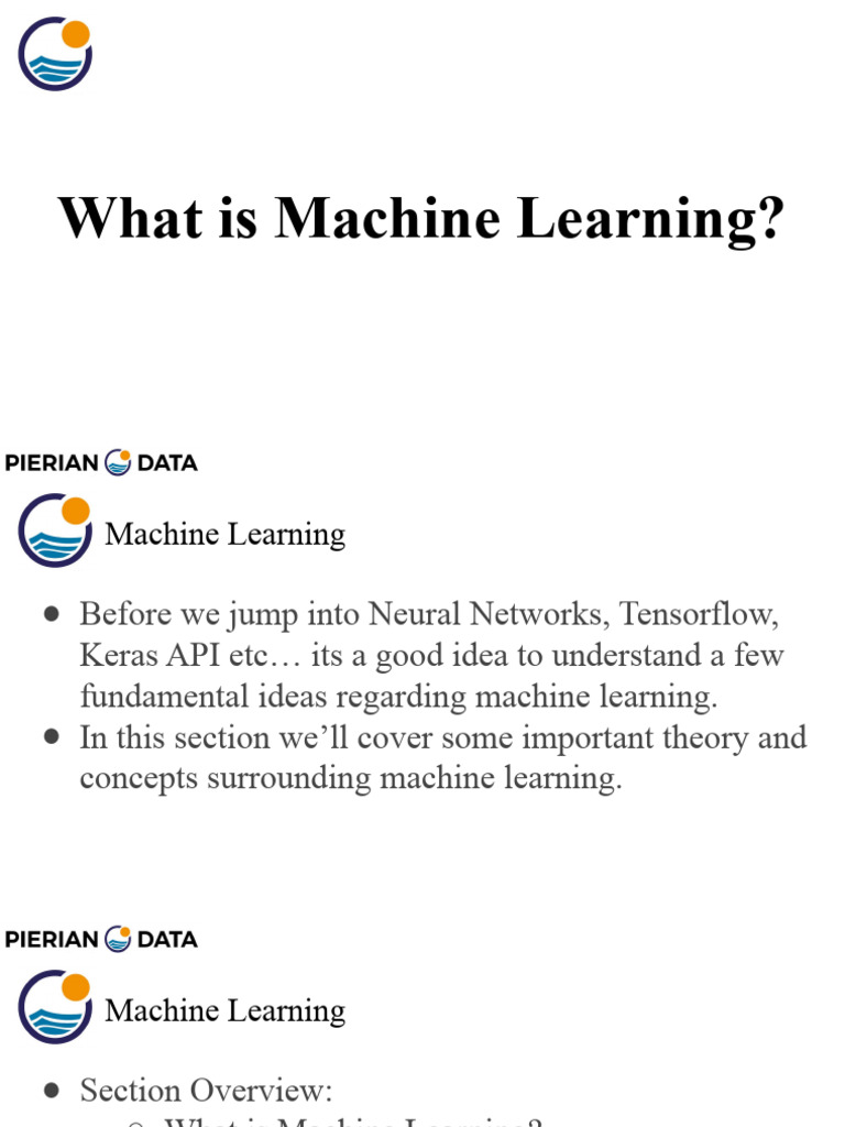04-Machine-Learning-Overview | PDF | Machine Learning | Accuracy And ...