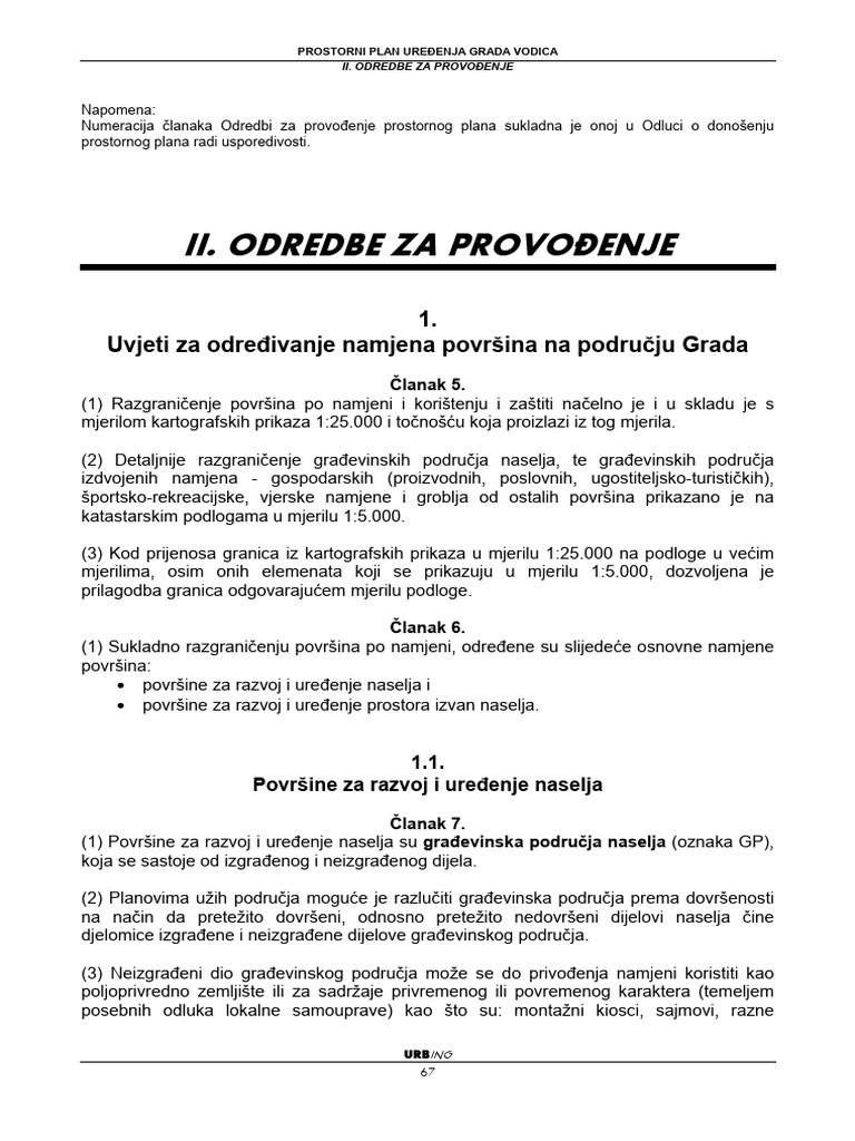 Ppugv Odredbe | PDF