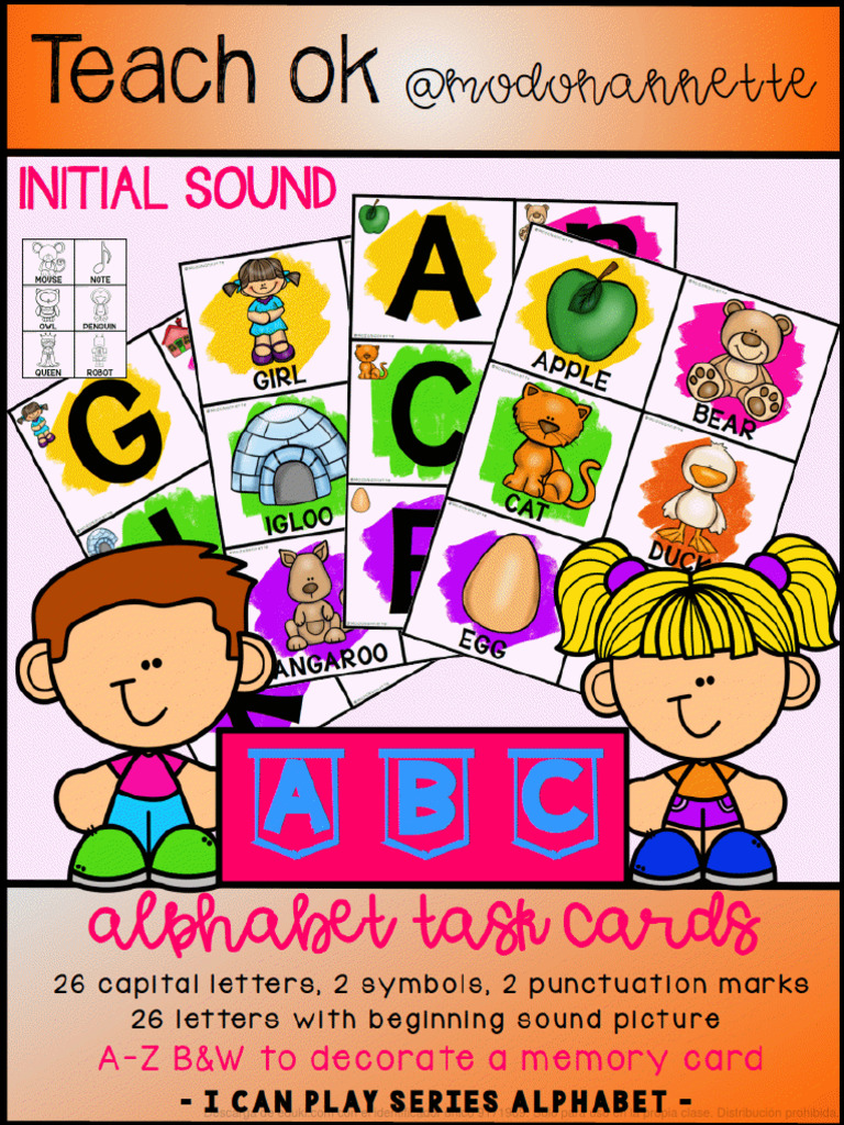 Modo Nannette I Can Play Series Games Alphabet Hal | PDF
