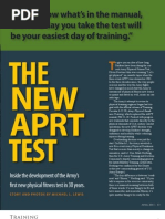 ACFT Instructions ATP 7-22.01 | PDF | Strength Training | Physical Fitness