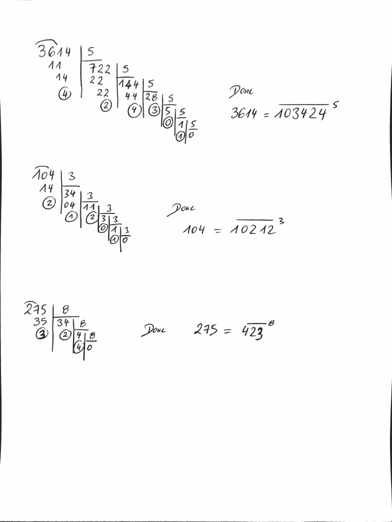 Exos Bases 3 Corrigé | PDF