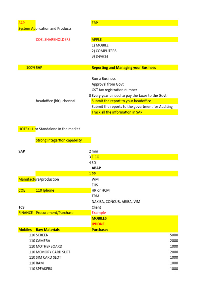 Session4-Configuration of Enterprise Structure - MM Remaining and SD | PDF | Banks | I Phone