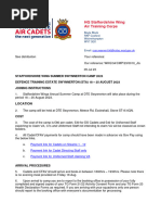 2 - Cadet Training Centre (CTC) Joining Instructions - Annex A Blackdown | PDF | Clothing | Fashion