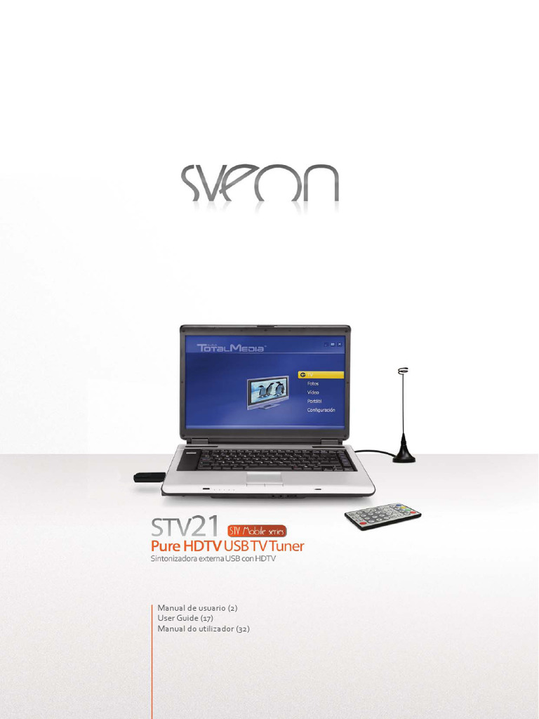 Sveon STV21 Manual | PDF | Televisión de alta definición | Windows 8.1