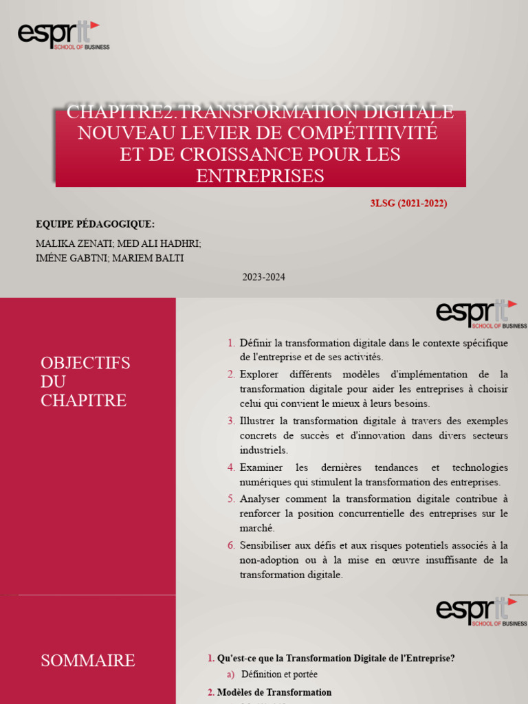 Chap2 Levier - Transformation Digitale | PDF | Cloud computing | Réalité augmentée