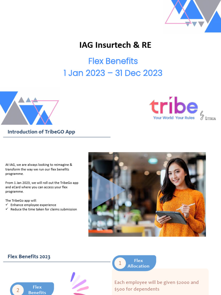 IAG 2023 Flex Benefit Session | PDF