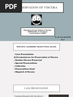 Viscera Collection and Preservation Guide | PDF | Abdomen | Liver