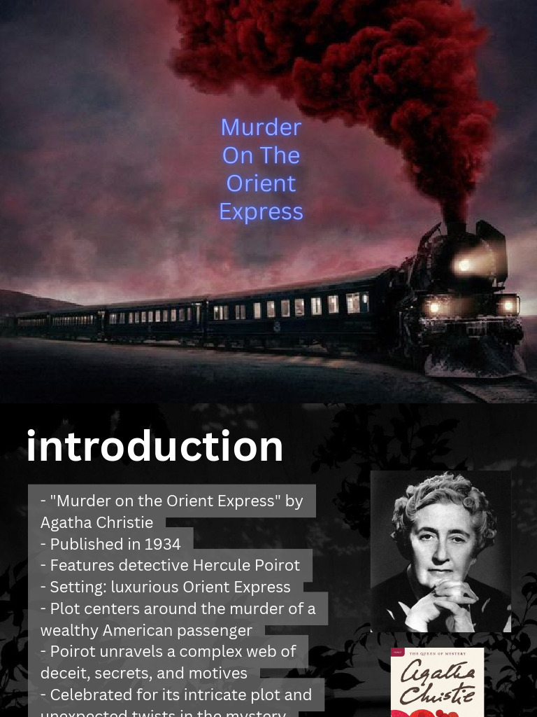 Murder on the Orient Express Analysis | PDF | Hercule Poirot