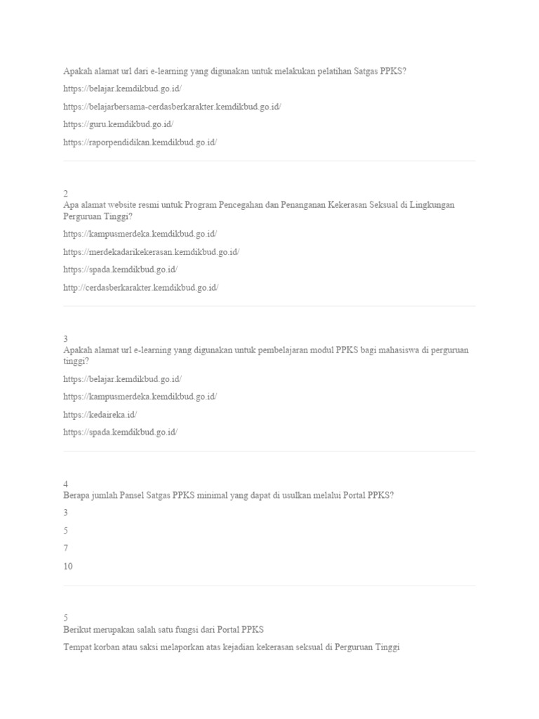 Portal PPKS dan E-Learning Kemdikbud | PDF | Komputer