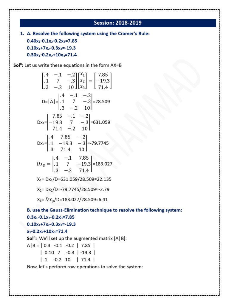 CCE-311 Question Solution | PDF | Integral | Computational Science
