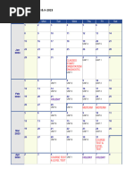 Monash University Academic Calendar 2025 | PDF