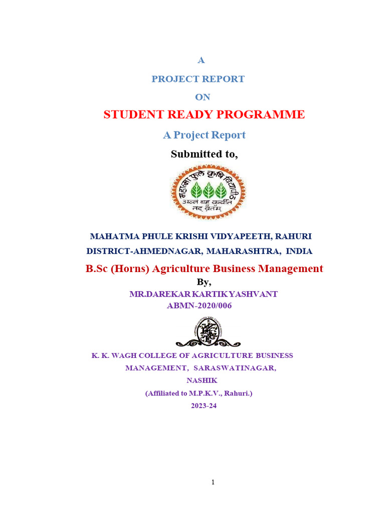 KD 10 Dec. Project | PDF | Agriculture | Farms