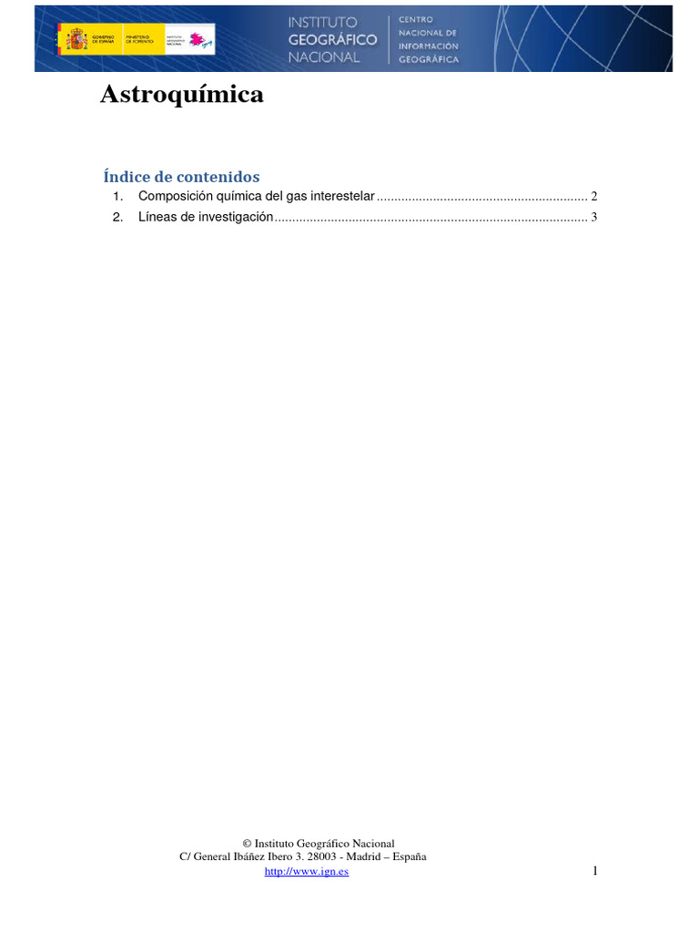 Astro Qui Mica | PDF | Moléculas | Medio interestelar