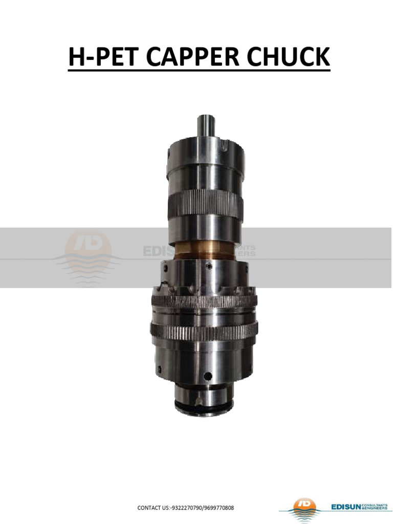 H Pet Capper Chuck | PDF | Metalworking