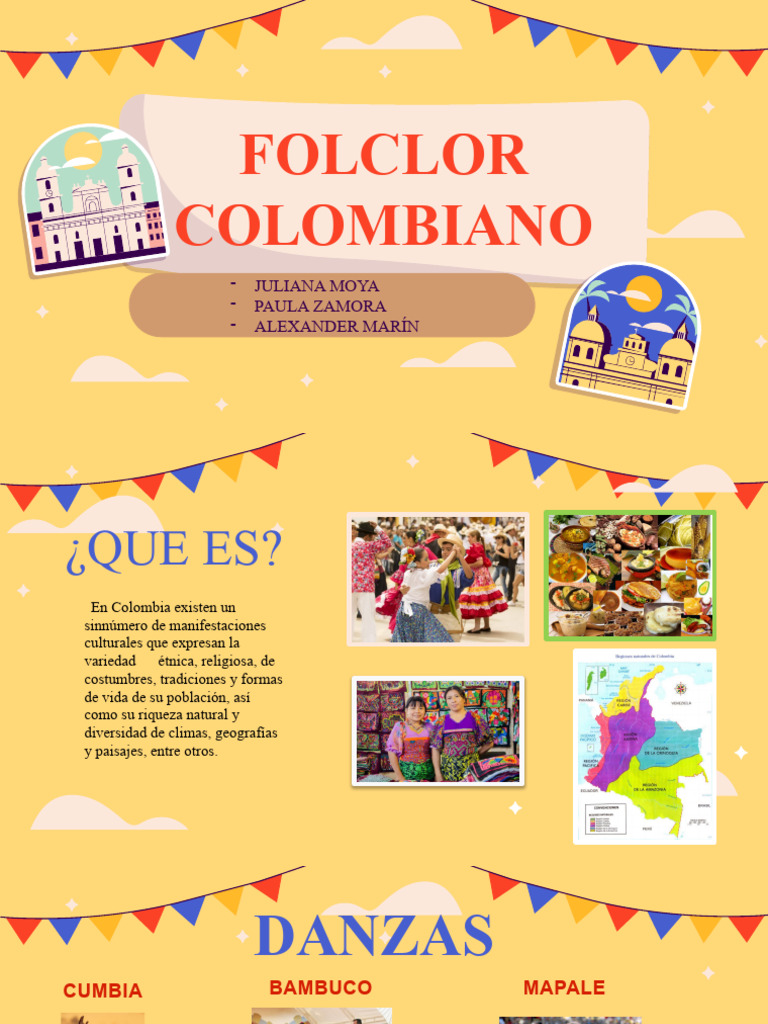 Folclor Colombiano: Cultura y Tradición | PDF | Colombia