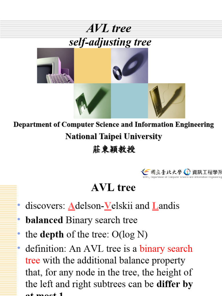 AVL Tree Concepts and Rotations | PDF | Algorithms And Data Structures