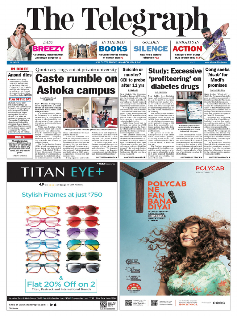 The Telegraph 29-03 | PDF