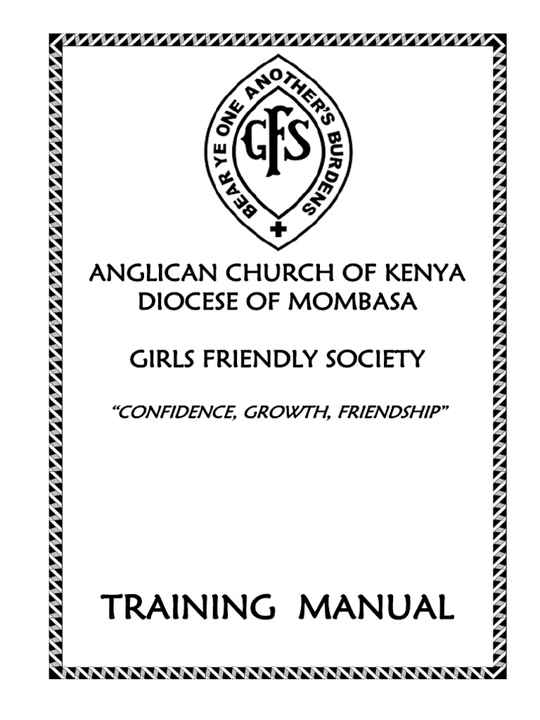 GFS Training Manual for Empowering Girls | PDF | Forgiveness | Jesus