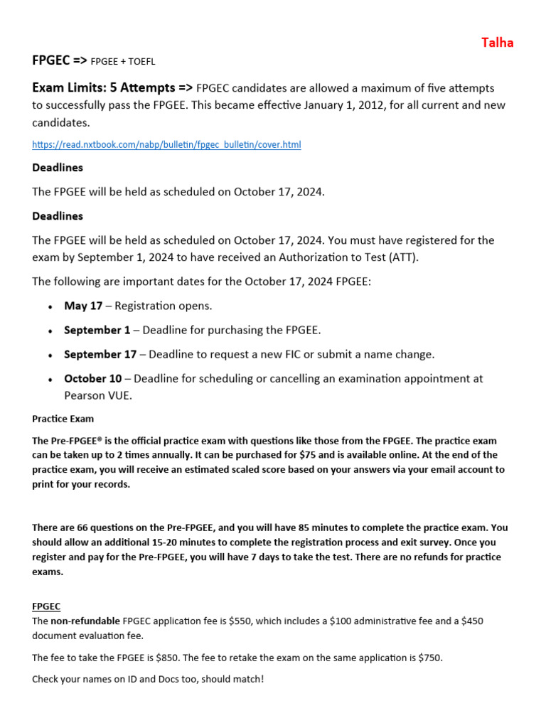 Introductory Class For 2024 FPGEE | PDF | Pharmacy | Pharmacology