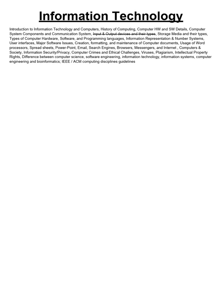 Input and Output Devices | Download Free PDF | Computer Keyboard | Input/Output