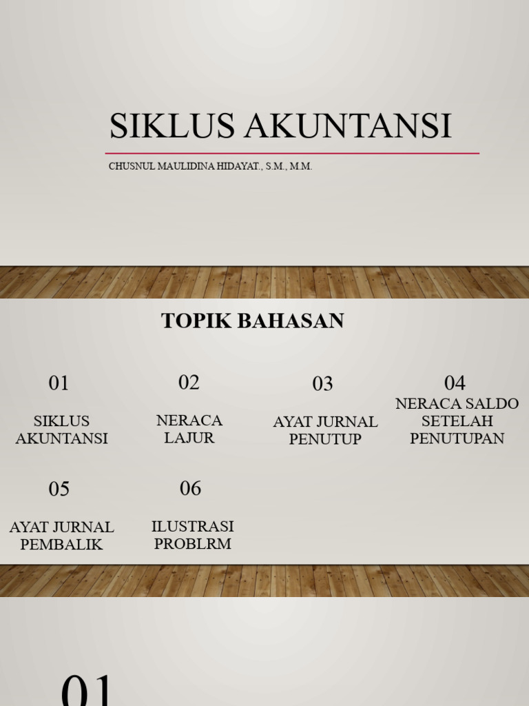 Siklus Akuntansi | PDF | Pengelolaan Keuangan & Uang