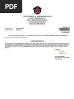 Tamil Nadu Police Verification Certificate | PDF