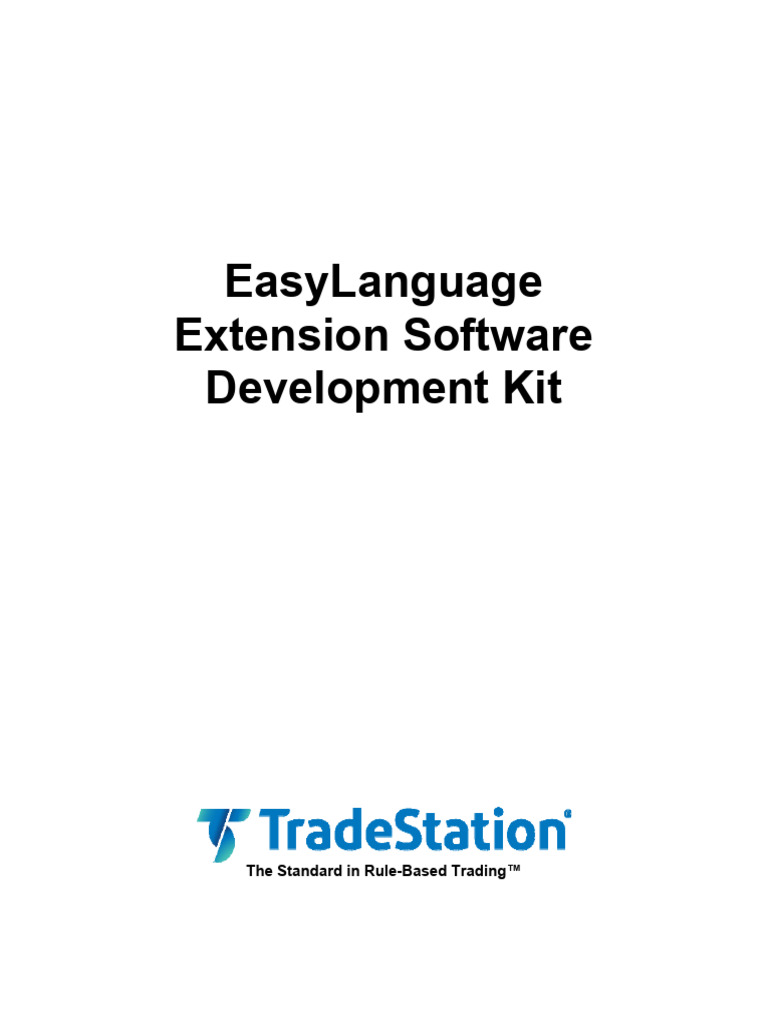 EasyLanguage-Extension-SDK | PDF | Data Type | Parameter (Computer Programming)