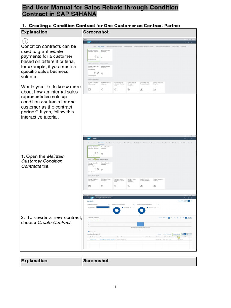 Rebates Processing in SAP S4HANA | PDF | Rebate (Marketing) | Sales