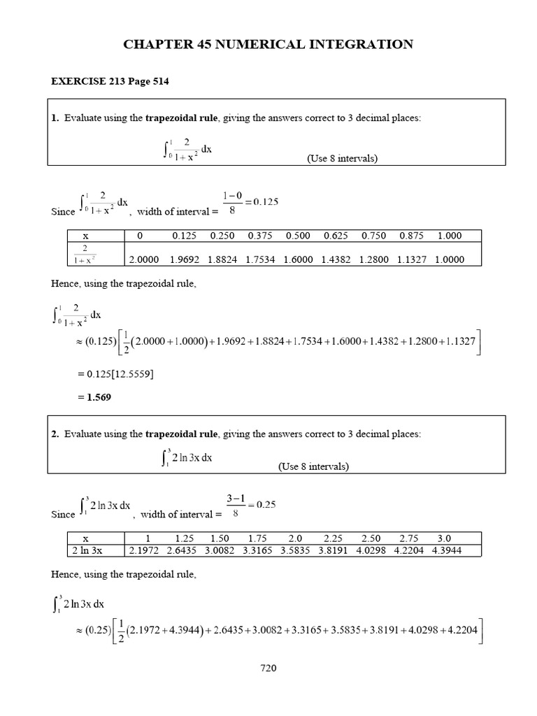 Higher Eng Maths 9th Ed 2021 Solutions Chapter | PDF | Mathematics ...