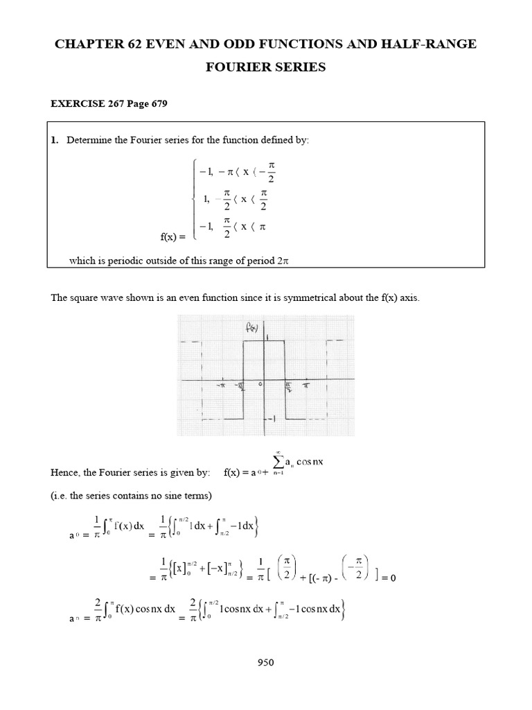 Higher Eng Maths 9th Ed 2021 Solutions Chapter | Download Free PDF | Fourier Series | Calculus
