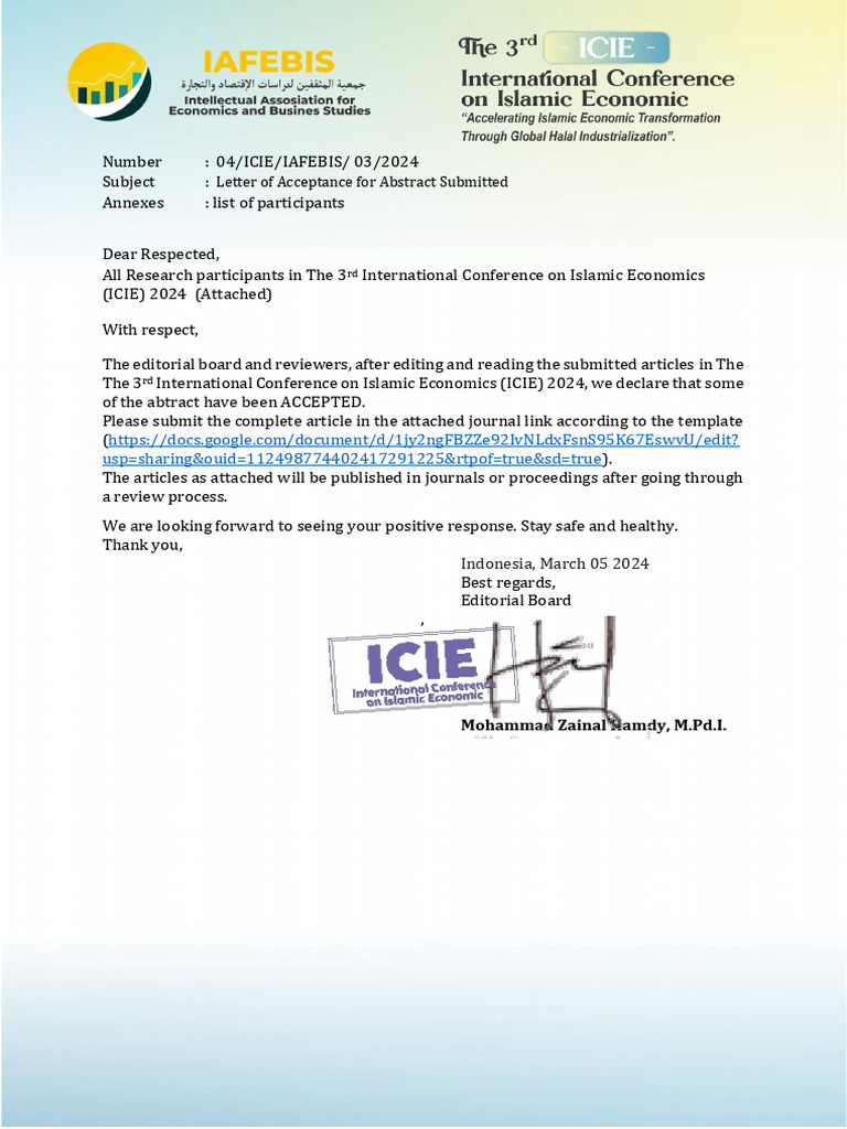 Loa of Icie 2024 | PDF