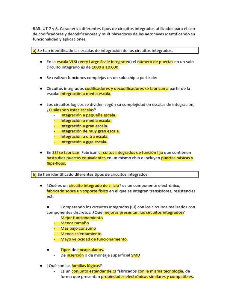UT7-8 Cuestiones 1 | PDF | Cmos | Circuito integrado