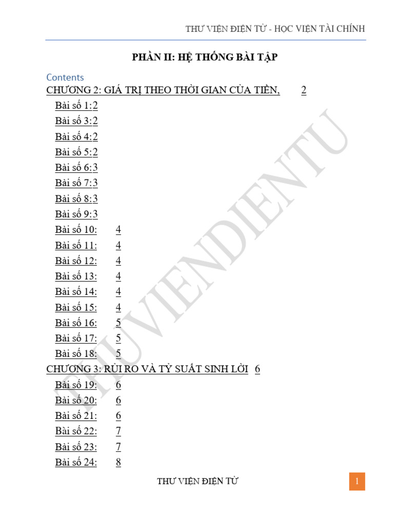 bài tập tcdn | PDF