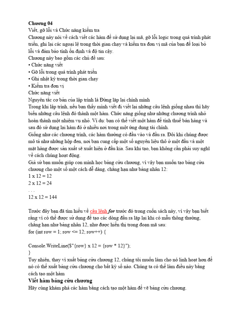 chg4 dịch c# | PDF