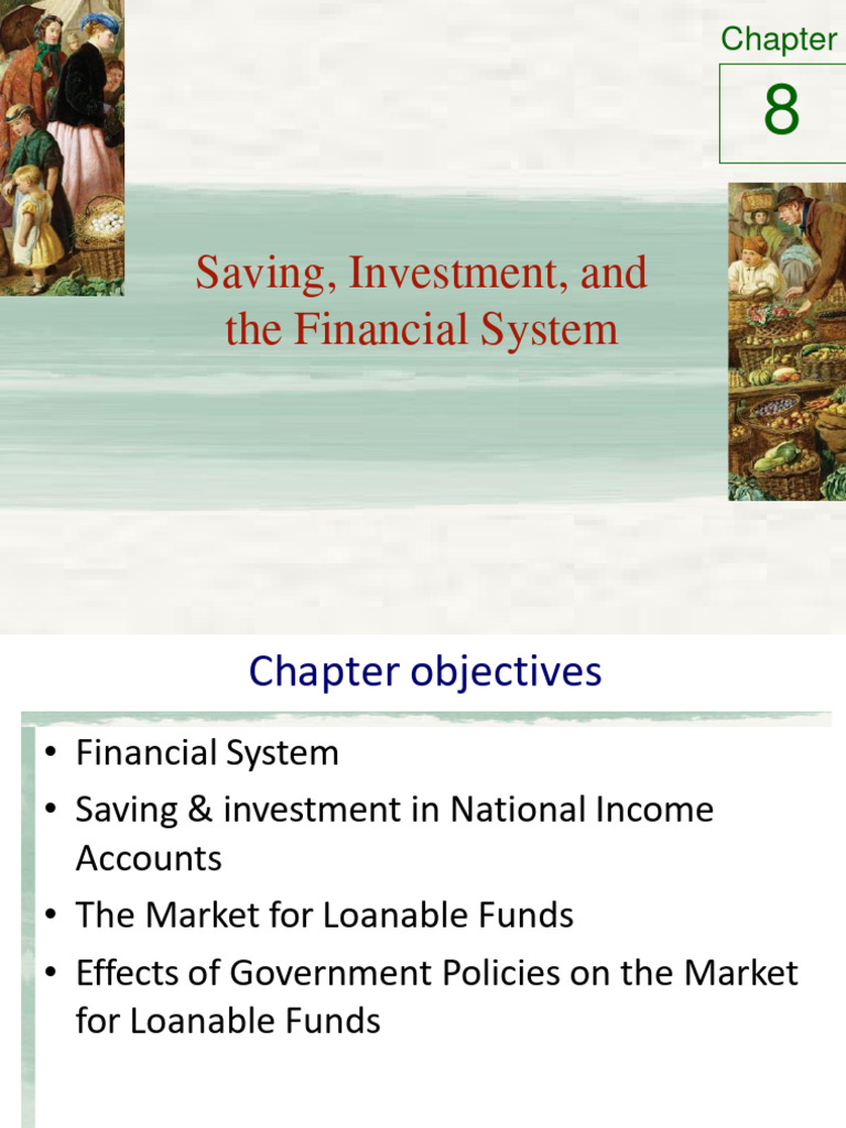 Saving and Investment in Financial Systems | PDF | Saving | Interest