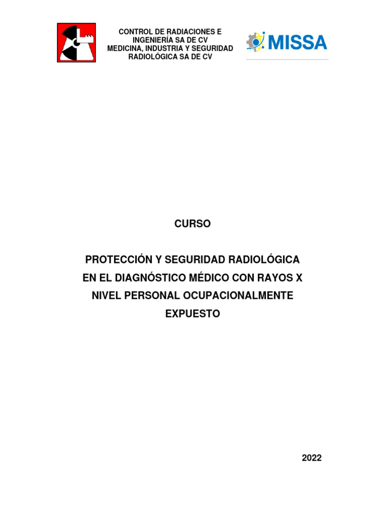 Manual Poe RX 40 Hrs | PDF | Electrón | Rayo X