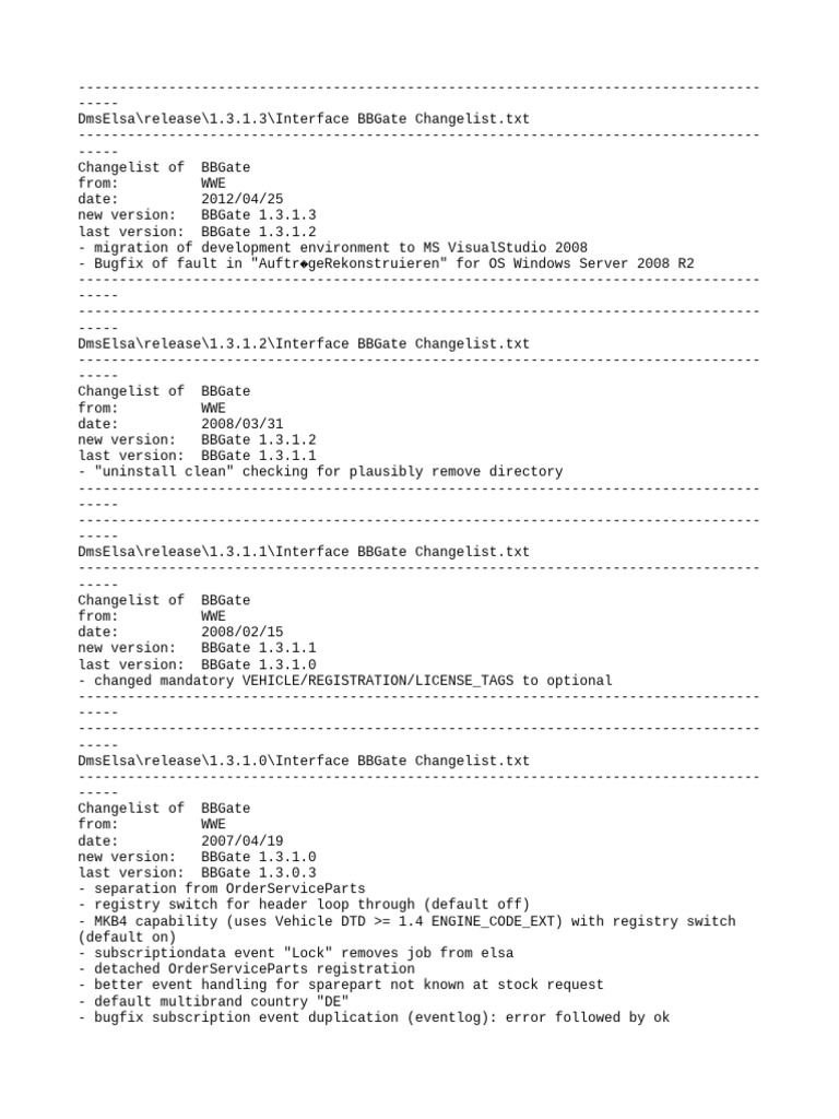 Interface BBGate Changelist | PDF | Component Object Model | Windows Registry