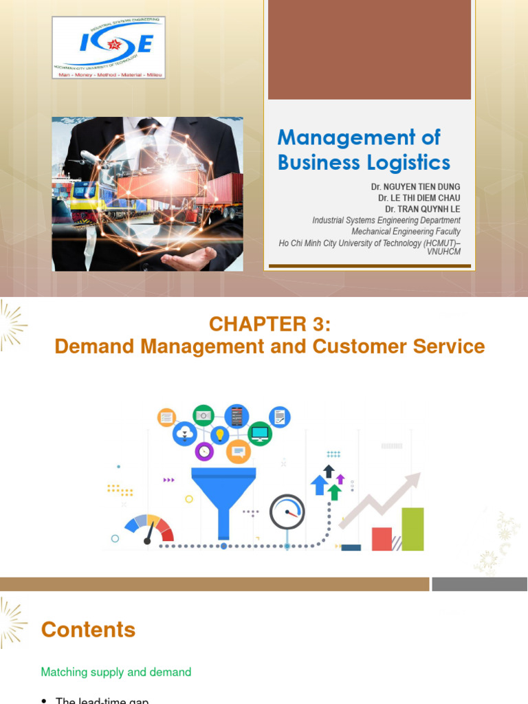 3.log. Chapter 3 | PDF | Supply Chain | Forecasting