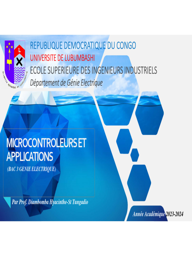 Programmation des Microcontrôleurs | PDF | Arduino | Microcontrôleur