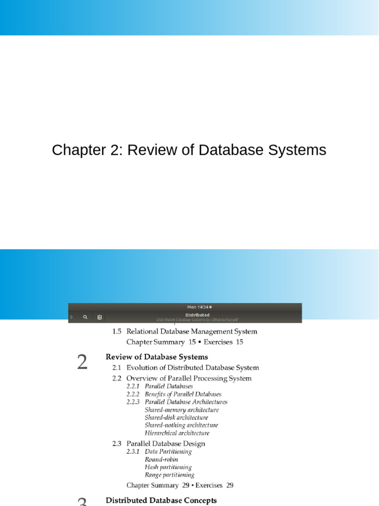 CH 2 | PDF | Parallel Computing | Databases