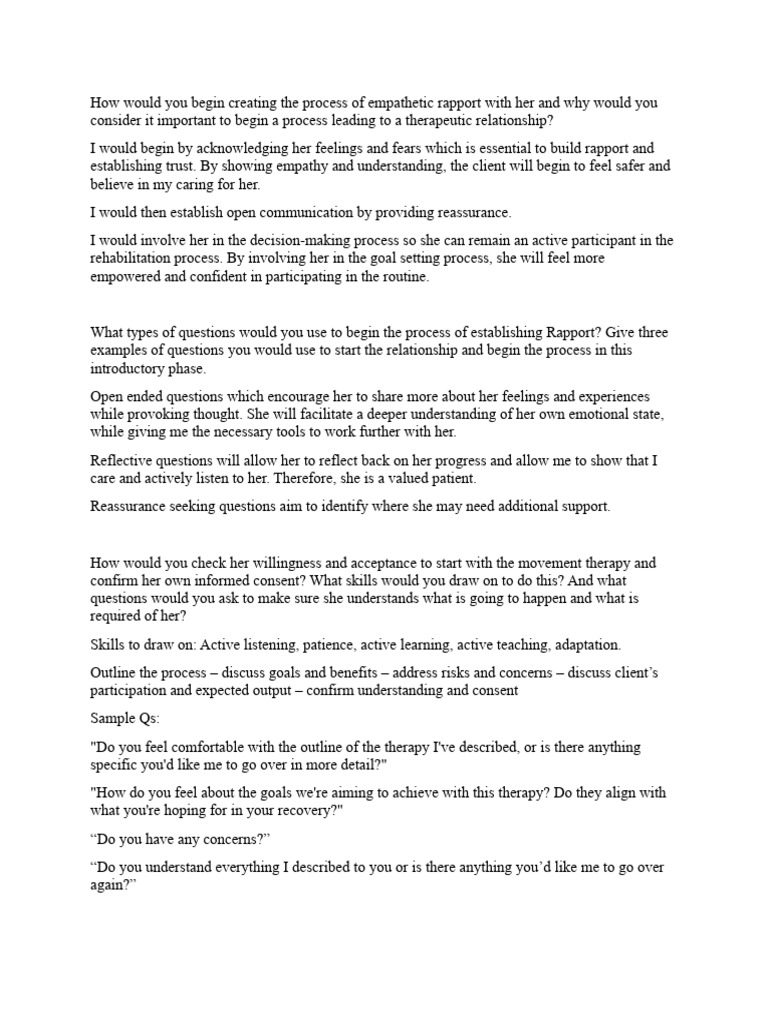 Comm 2 | PDF | Empathy | Psychotherapy