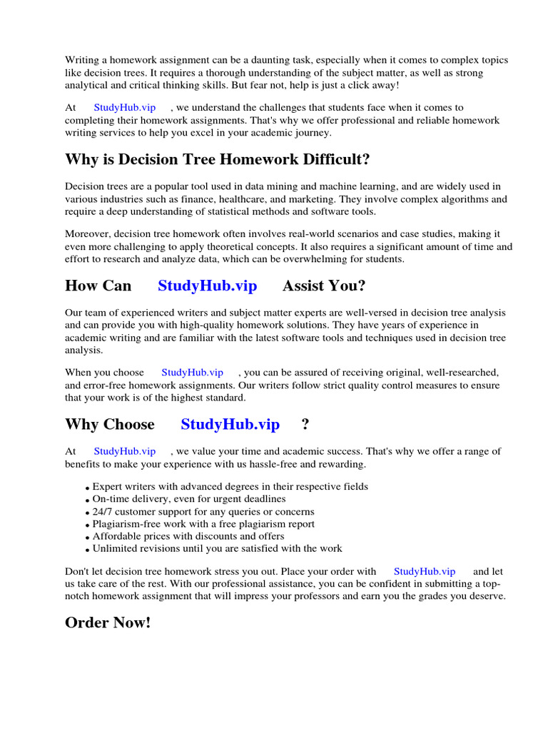 Decision Tree Homework | PDF | Applied Mathematics