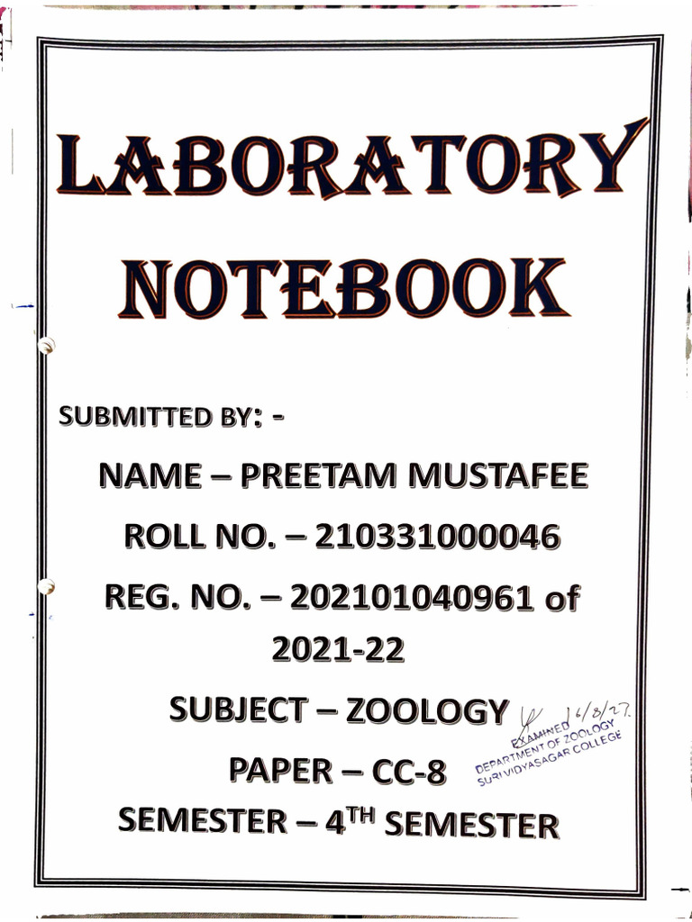 Sem - 4, Practical Notebook, 2022 - 23 | PDF