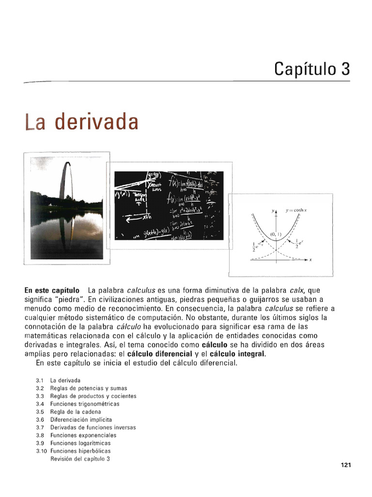 La Derivada | PDF | Derivado | Matemática Elemental
