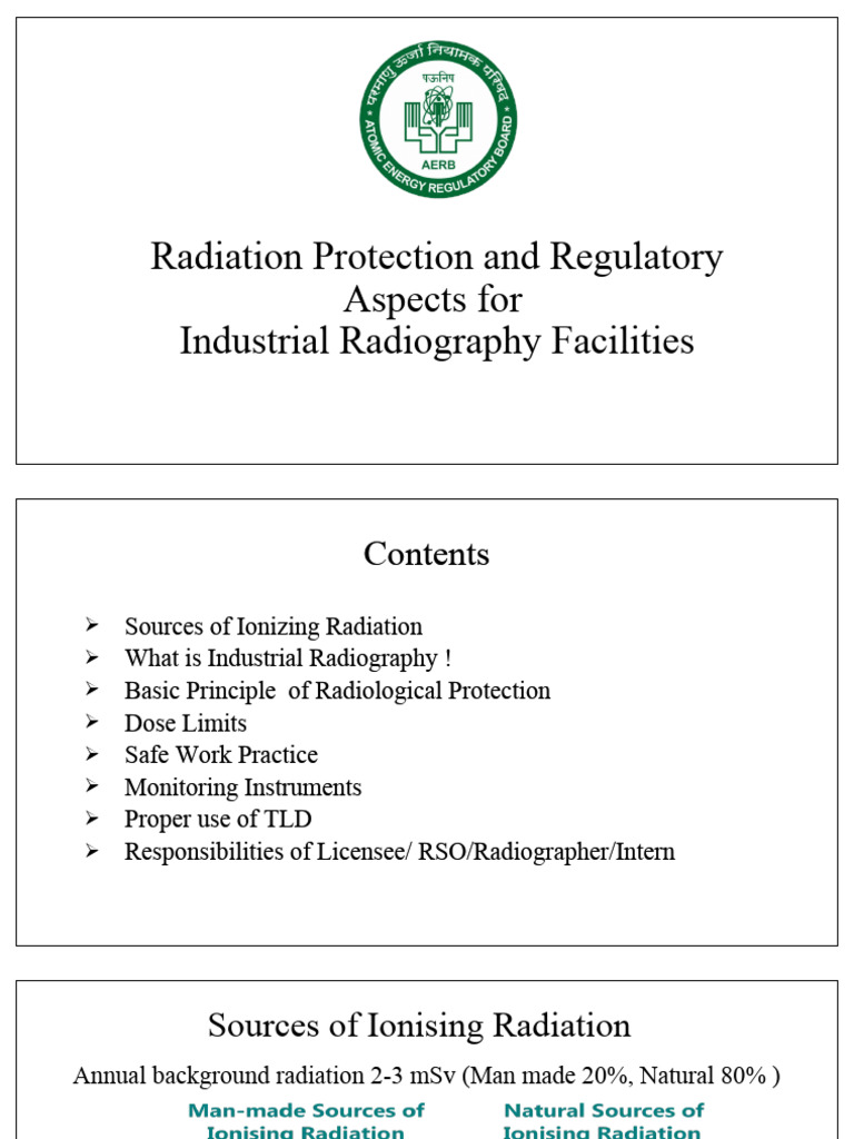 Radiation Safety in Industrial Radiography | PDF | Radiation Protection ...