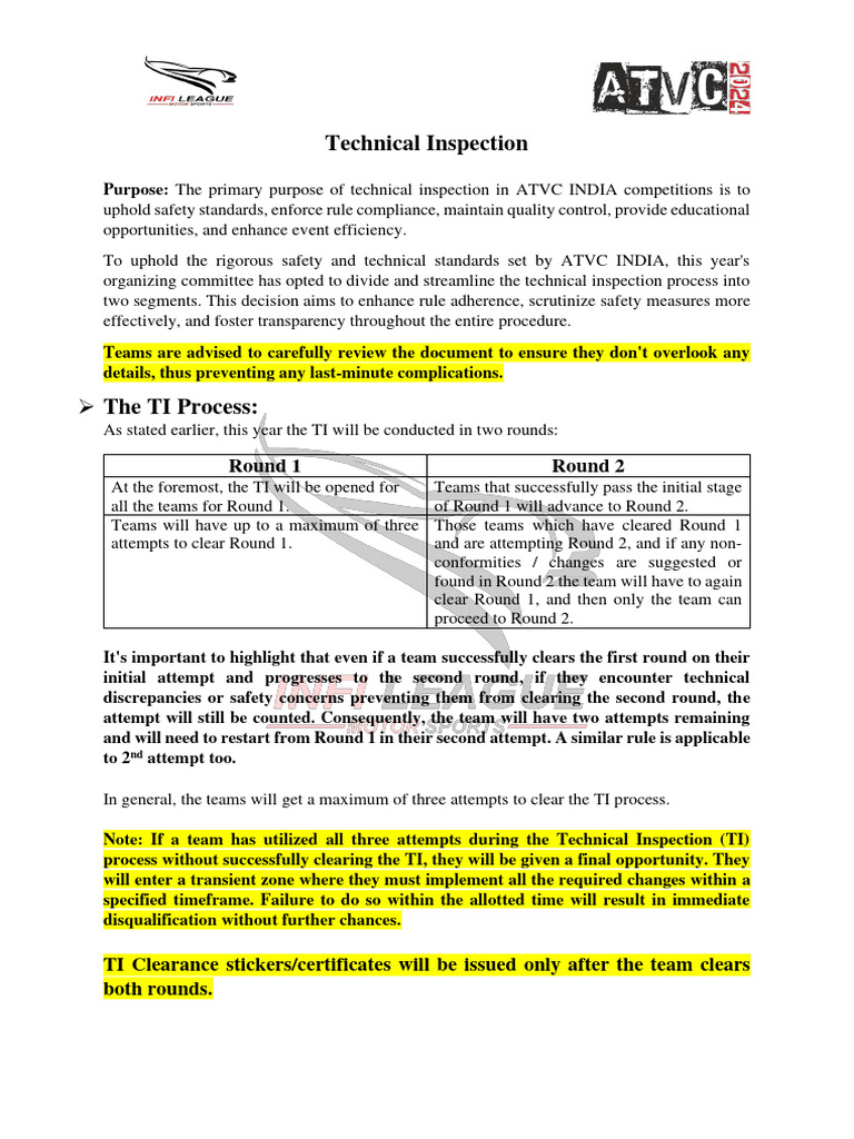 ATVC-2024 Guidelines | PDF | Vehicles | Driver's License
