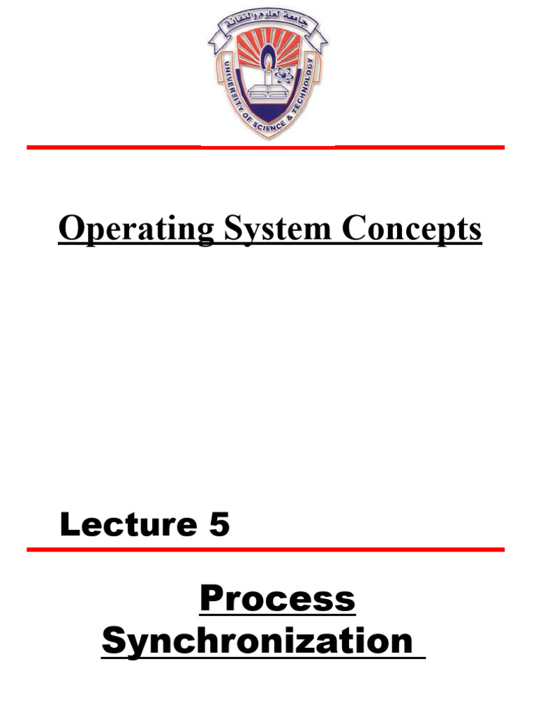 Os Lec5 Chapter5 Pdf Process Computing Computer Programming 7845