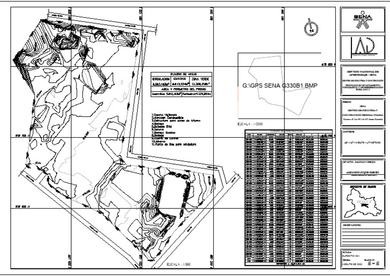 PLANO SENA-ALTIMETRICO-1 | PDF