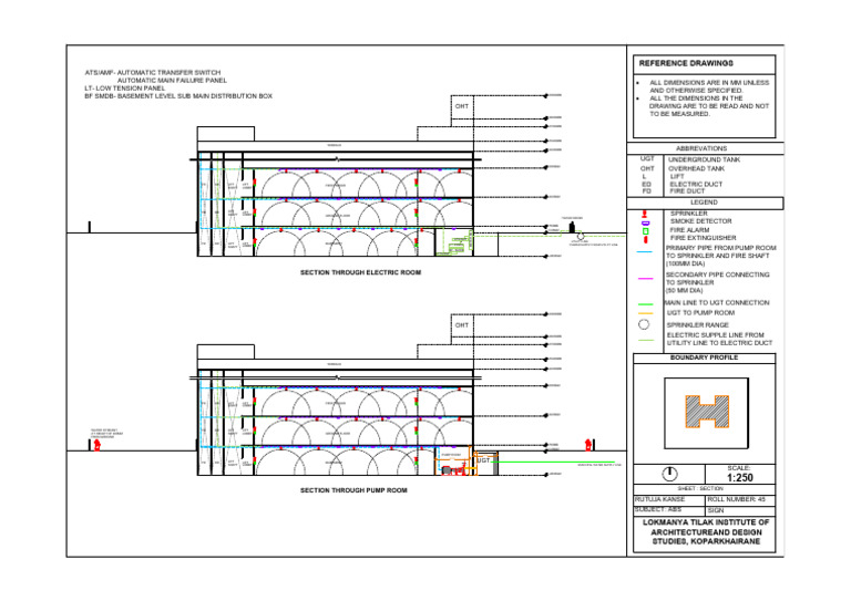 Updated Section | PDF | Fire Sprinkler System | Basement