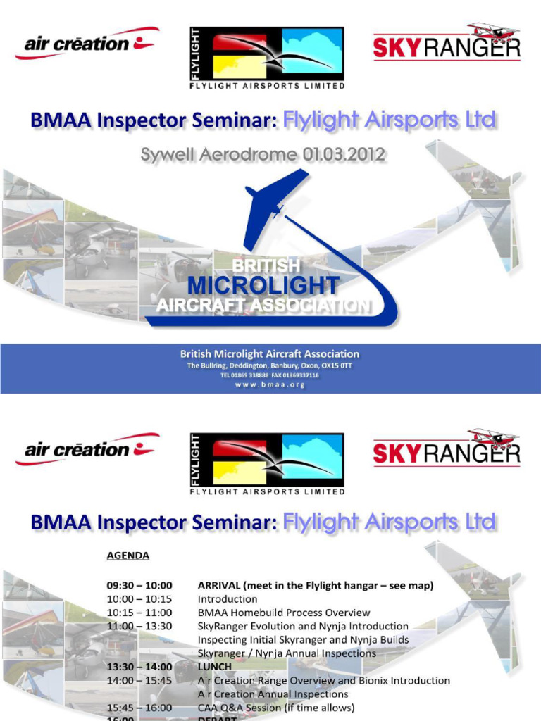 Is Flylight Skyranger Air Creation 2012 | PDF | Vehicles